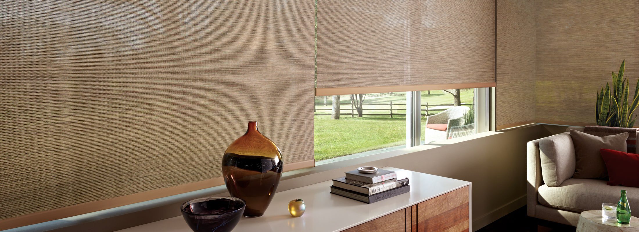 Designer Screen Shades - Desatnicks Window Fashions